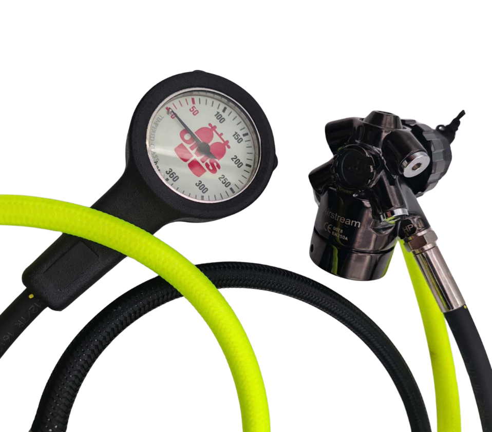 OMS Airstream PVD (DIN) Evoque Regulator + Evoque Octopus + OMS ...