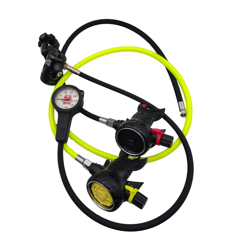 OMS Airstream C (YOKE) Evoque Lite Regulator + Evoque Lite Octopus ...