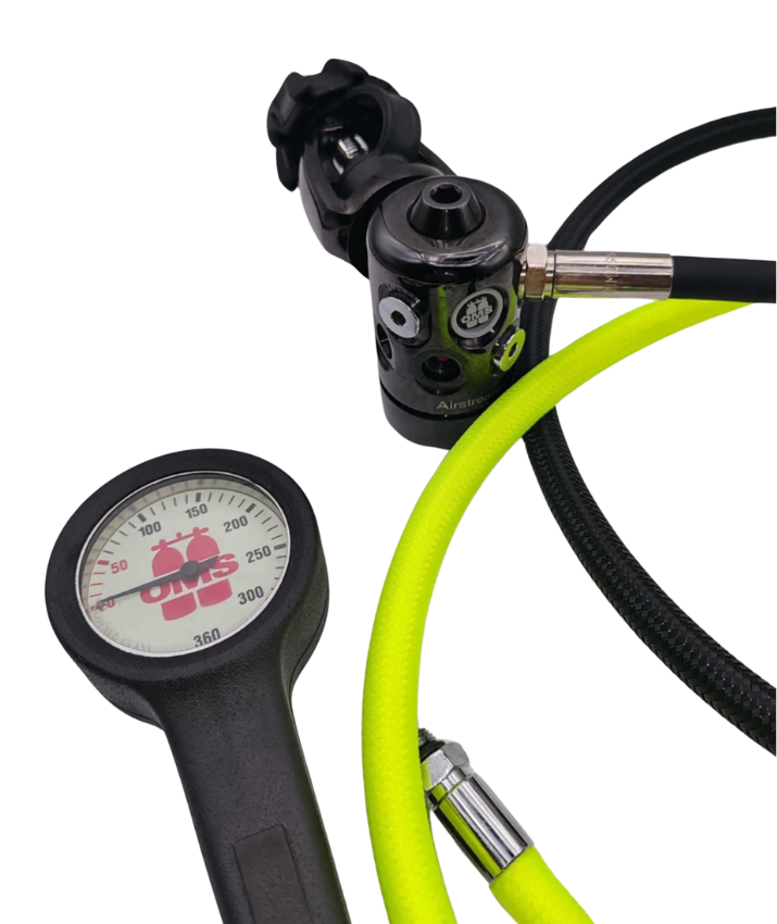 OMS Airstream C (YOKE) Evoque Lite Regulator + Evoque Lite Octopus ...